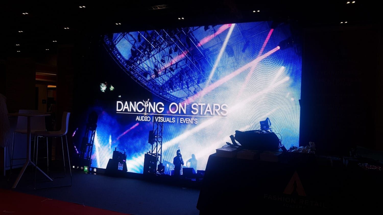 LONDON Fashion academy at London Excel | LED Screen hire