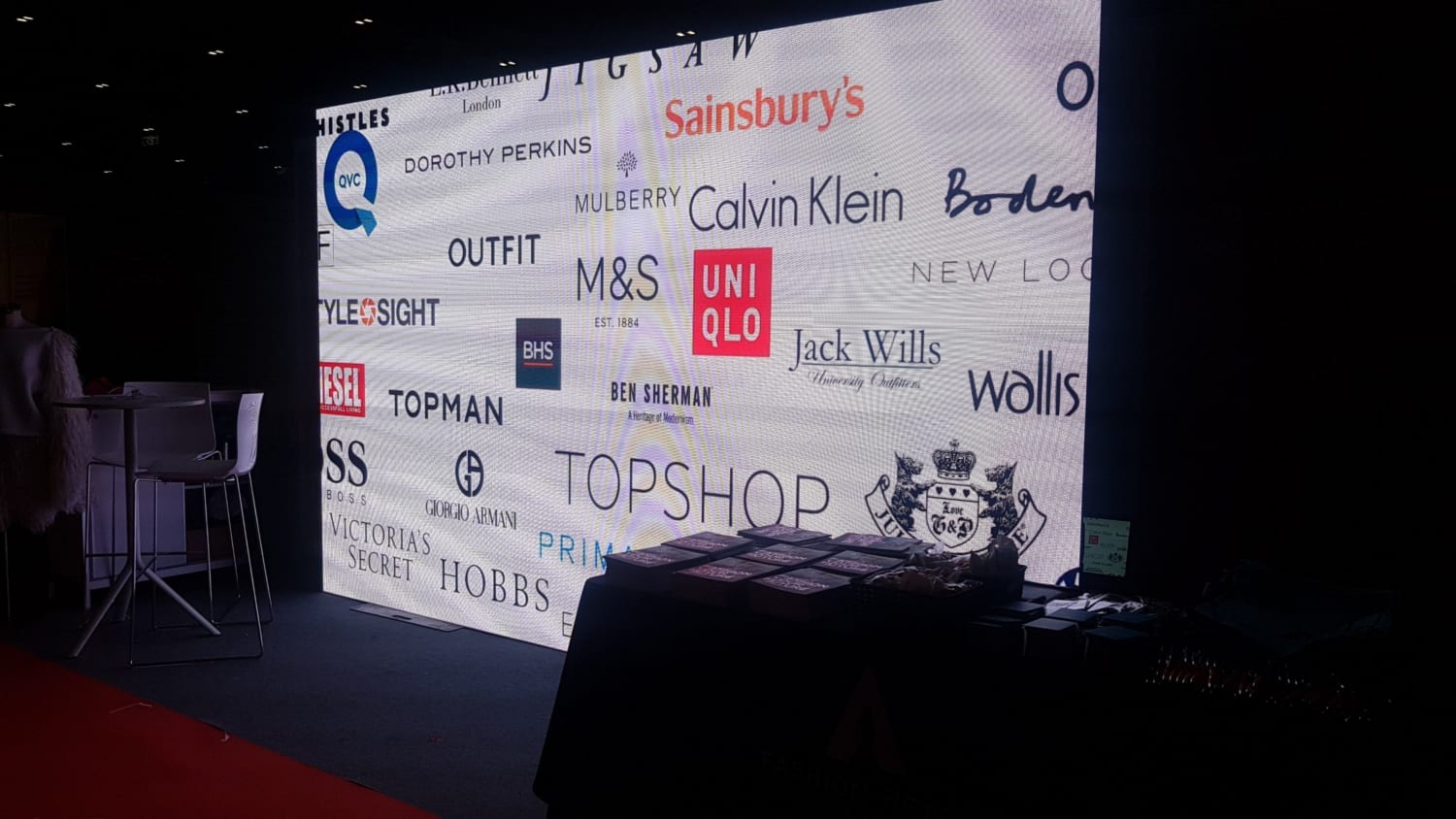 LONDON Fashion academy at London Excel | LED Screen hire