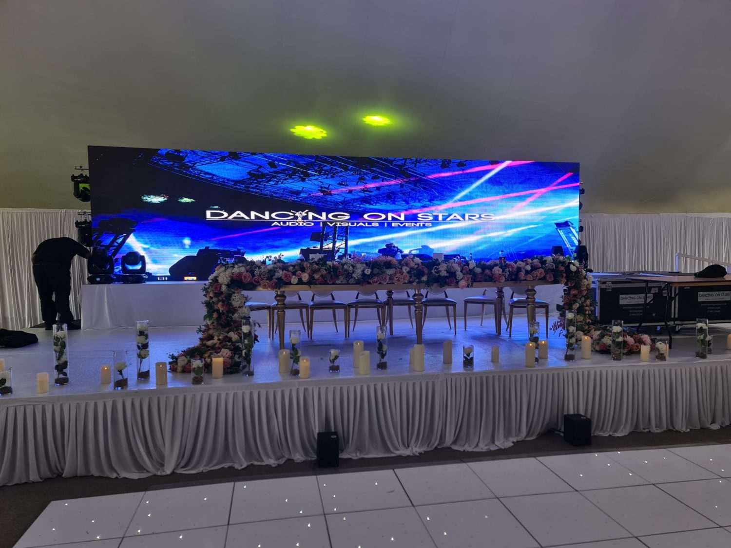 Video Screen Hire for Weddings | Wedding screen